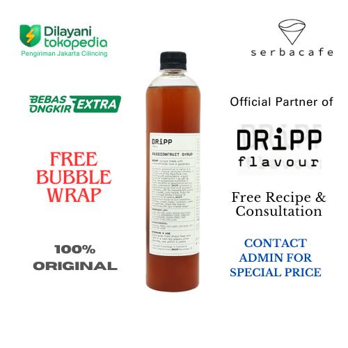 Jual Dripp Syrup All Flavour Original (760 ml) - Passion Fruit ...
