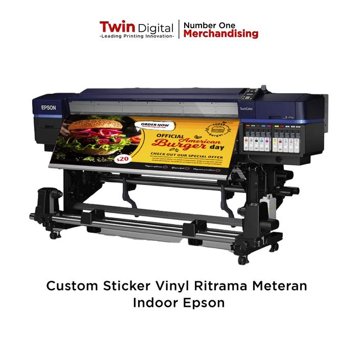 Jual Print Sticker Vinyl Ritrama Meteran / Sticker Label - Non ...