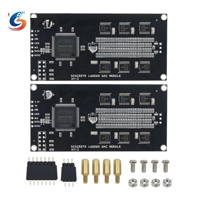 Jual Ins TZT XY-2 Discrete Ladder DAC Module R2R DAC Audio Decoder ...