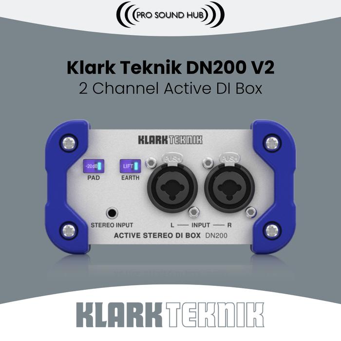 Jual Klark Teknik Dn200 Dn-200 Active Stereo Di Box Direct Aktif 2 ...