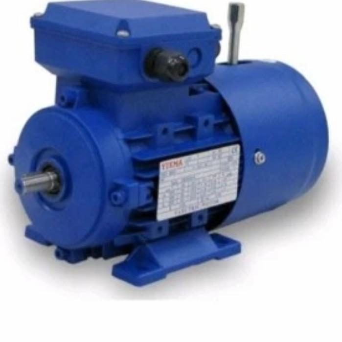 Jual Electric motor brake yuema YBD 4p 1HP 0.75KW 3Phase B3 - Jakarta ...