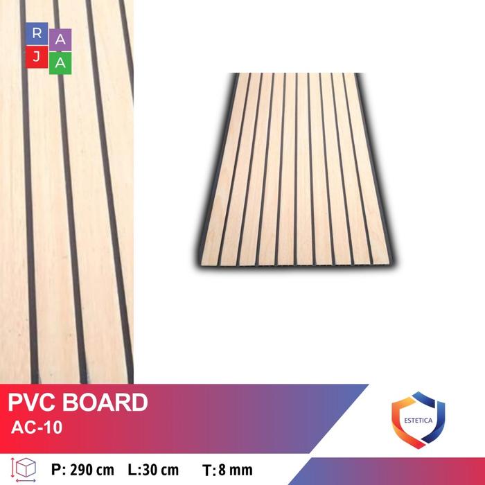 Jual WALLPANEL PVC WALLBOARD PVC BOARD MOTIF KAYU LEBAR 30 CM HARGA PER ...