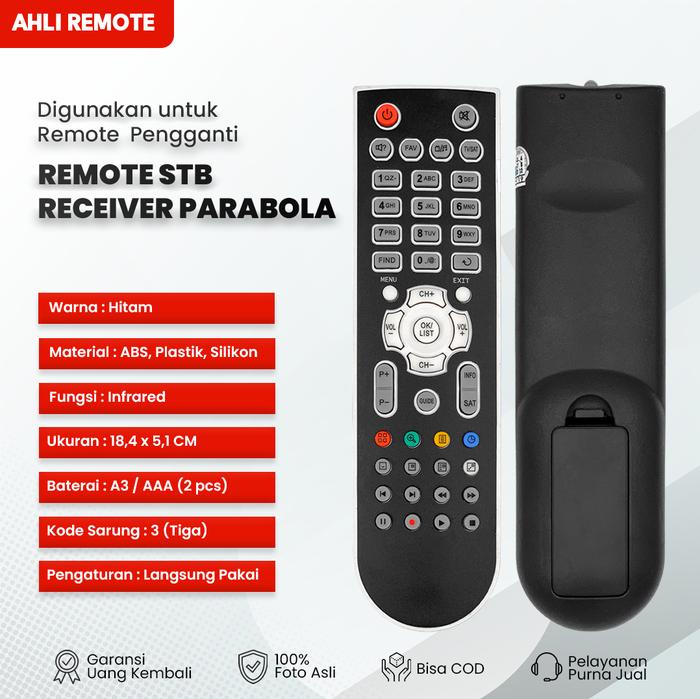Jual Remote Receiver Matrix Prolink HD PVR New / Remot Parabola Venus ...