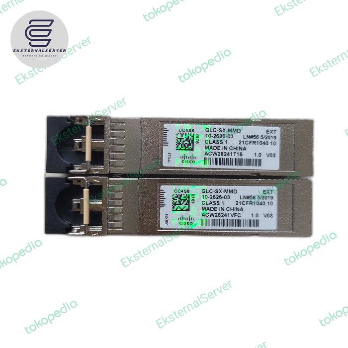 Jual SFP GLC-SX-MMD 1000BASE CISCO ORIGINAL HOLOGRAM - Kab. Tangerang - EksternalServer | Tokopedia