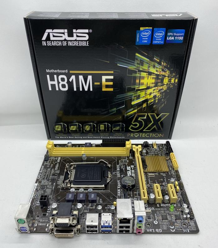 Jual MOTHERBOARD ASUS H81M-E LGA 1150 Mobo ASUS H81M-E - Kota Surabaya ...