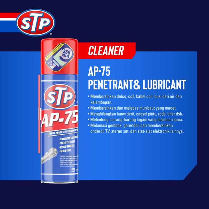 Jual STP AP-75 Penetrant & Lubricant Pelumas Anti Karat Logam Besi ...