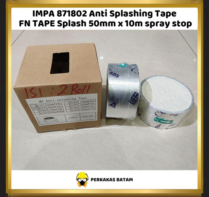 Jual IMPA 871802 Anti Splashing Tape FN TAPE Splash 50mm x 10m Lakban ...