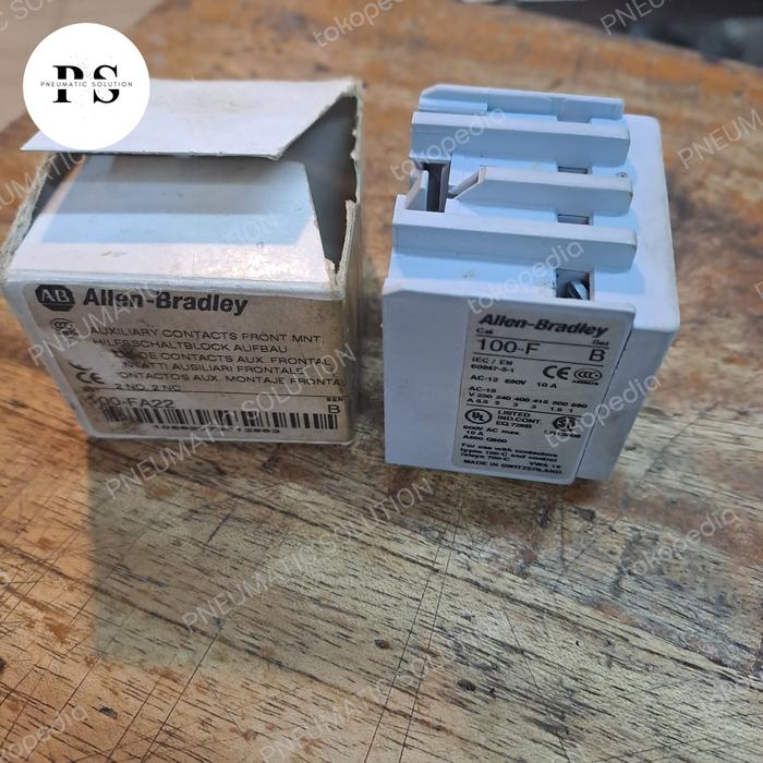 Jual AUXILIARY CONTACTOR ALLEN BRADLEY 100-F A22 - Jakarta Barat ...