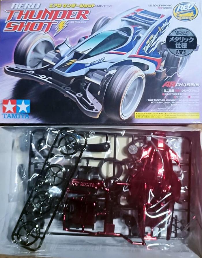 Jual Tamiya Mini 4WD 18702 - Aero Thundershot Red Metallic Special - Kab. Bogor - ZachPedia ...