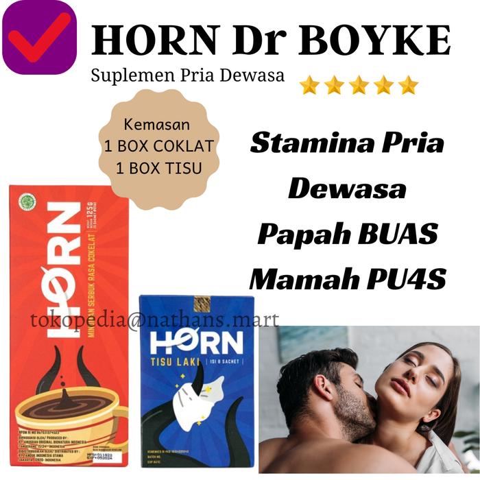 Promo HORN by dr Boyke - Bundling 1 BOX Coklat dan Tisu - Kota Surabaya ...