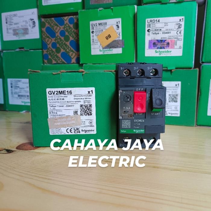 Jual Motor Circuit Breaker GV2ME16 Schneider Original Made In Thailand ...