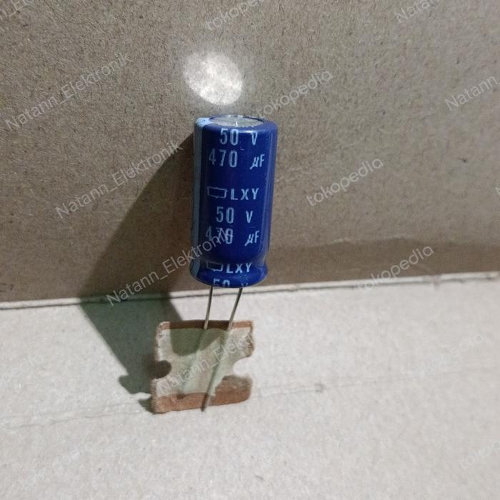 Jual 5589 kapasitor elco 470uf 470 uf 50v 50volt 50 volt nippon chemicon - Jakarta Barat ...