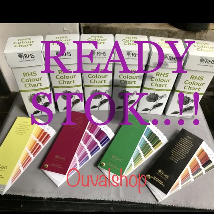 Jual RHS Colour Chart - Kota Bandung - ouvalshop | Tokopedia
