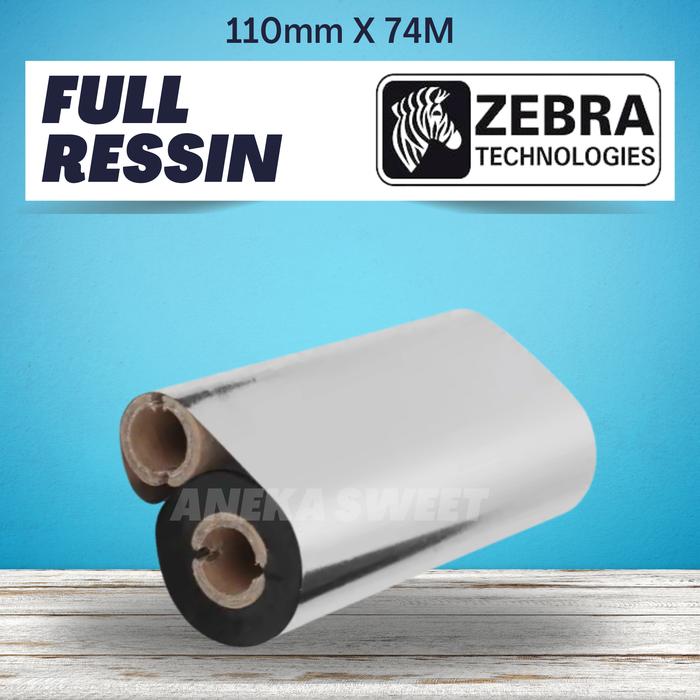 Jual Ribbon FULL Resin 110mm X 74m ( Face Out) Pita Ribbon Barcode ...