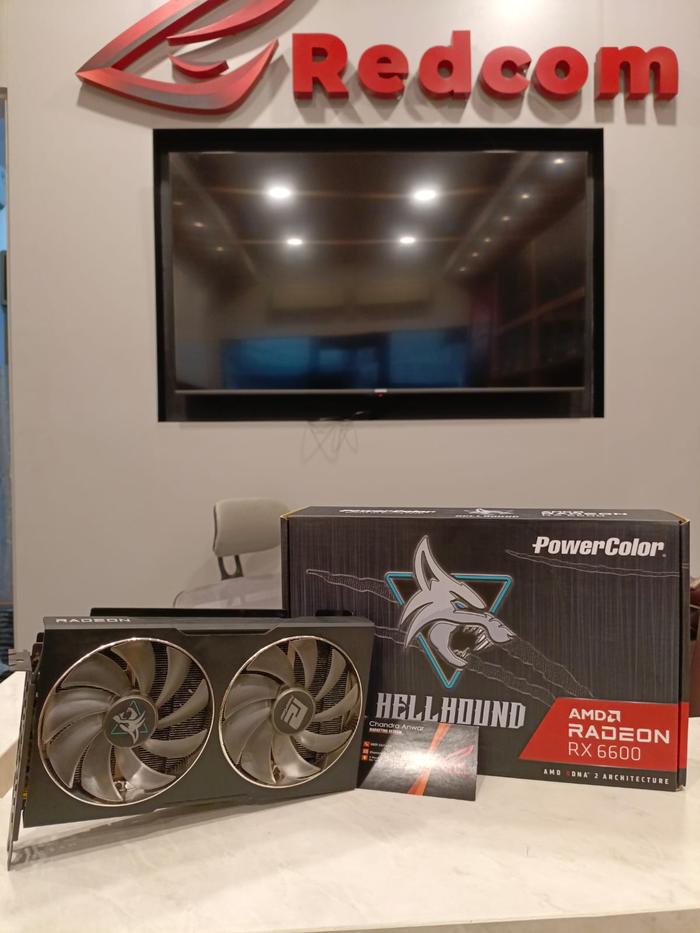 Jual VGA POWERCOLOR HELLHOUND AMD RADEON RX 6600 8GB GDDR6 2ND ...