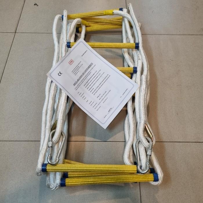 Jual Tangga Tali Kapal Darurat 20 Meter / Fire Escape Ladder Nylon 20 ...