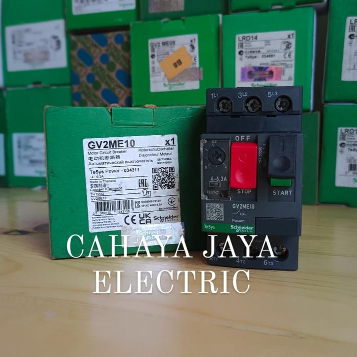 Jual Motor Circuit Breaker Schneider GV2ME10 Original Made In Thailand ...