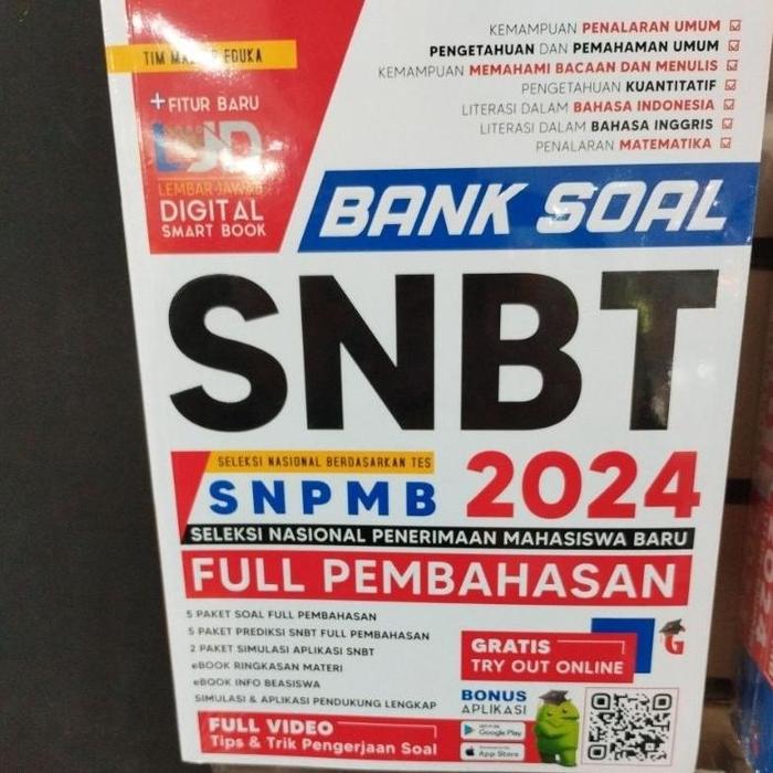 Jual JUAL BUKU BANK SOAL SNBT SNPMB 2024 TIM MASTER EDUKA - Jakarta Barat - Hatsara store ...