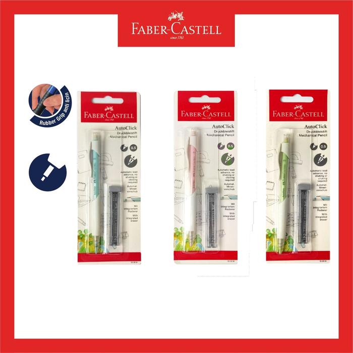 Promo Pensil Mekanik Grip Matic Faber Castell - 0.5 BLISTER - Kota ...