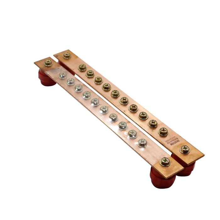 Jual BUSBAR ARDE TEMBAGA 30 X 3 X 300 / TERMINAL NOL PLAT ISOLATOR ...