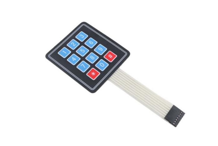Jual Keypad Membran 3x4 Matrix Arduino 3 x 4 Input Key Pad Membrane ...