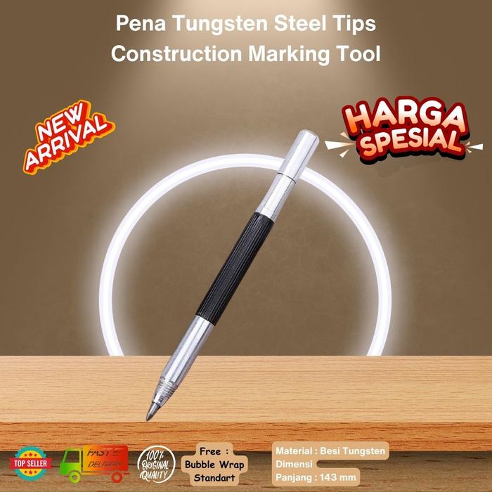 Jual Pena Baja Tungsten Steel Metal Tip Marking Tool Besi Kaca Kayu ...