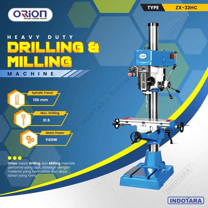 Promo Mesin Bor Duduk Orion Drilling & Milling Machine ZX-32 Series ...