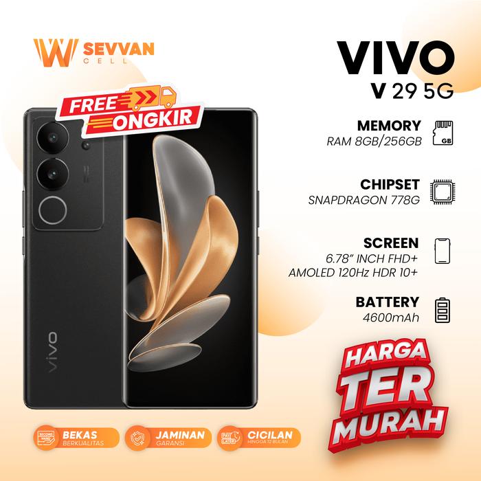 Jual Handphone Vivo V29 5G Ram 8 256GB - B - Kota Tangerang ...