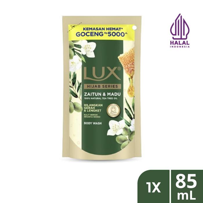 Promo Lux Hijab Series Sabun Mandi Cair Olive Honey 85Ml - - Unilever Mall | Tokopedia