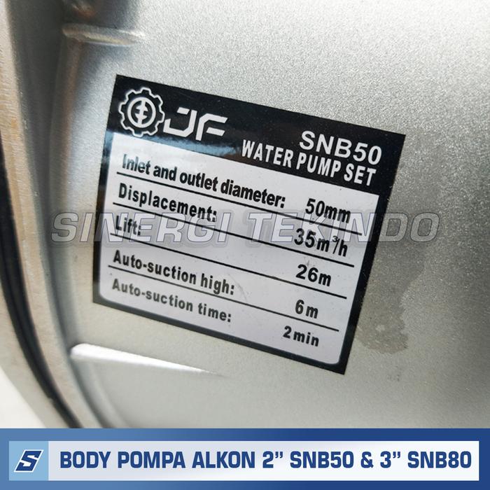 Jual Body Pompa Alkon Pompa Air Sawah 3 2 Inch Bodi Waterpump SNB 80 ...