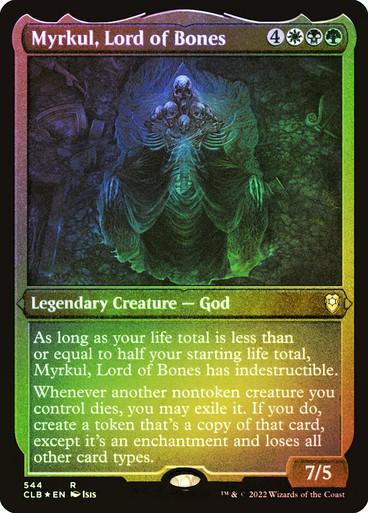 Jual Myrkul, Lord of Bones Kartu Mix Legendary Creature-God MTG ...