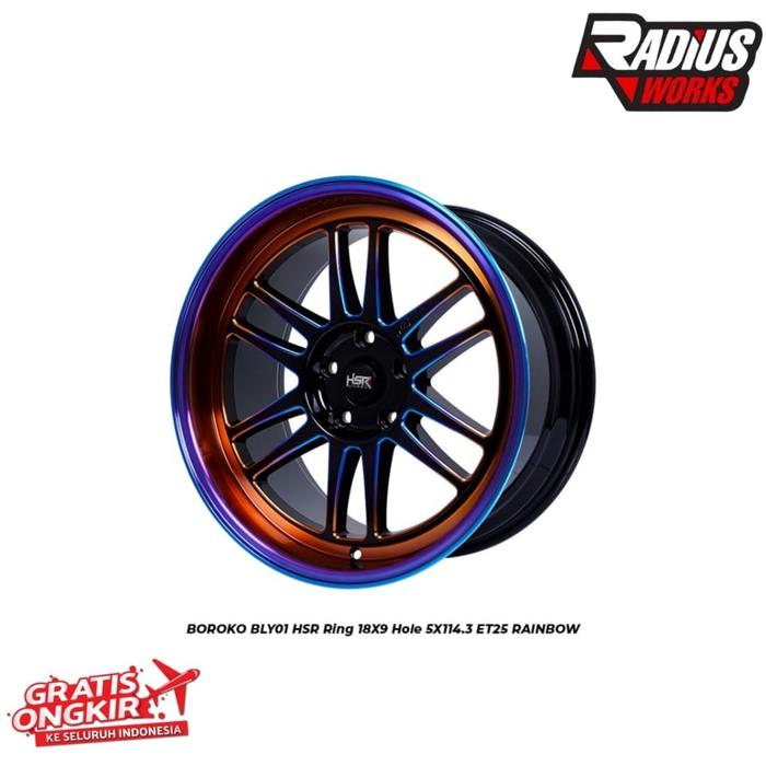 Promo Velg R18 Samlong HSR untuk Hrv Crv Xpander Xtrail Harrier Captiva ...
