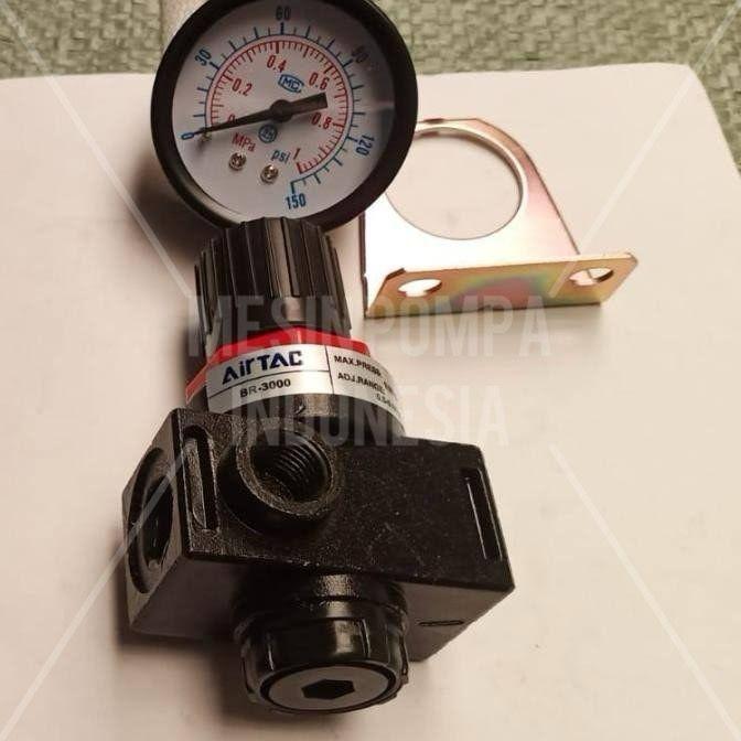 Jual REGULATOR ANGIN PNEUMATIC BR3000 AIRTAC - Jakarta Barat - Mesin ...