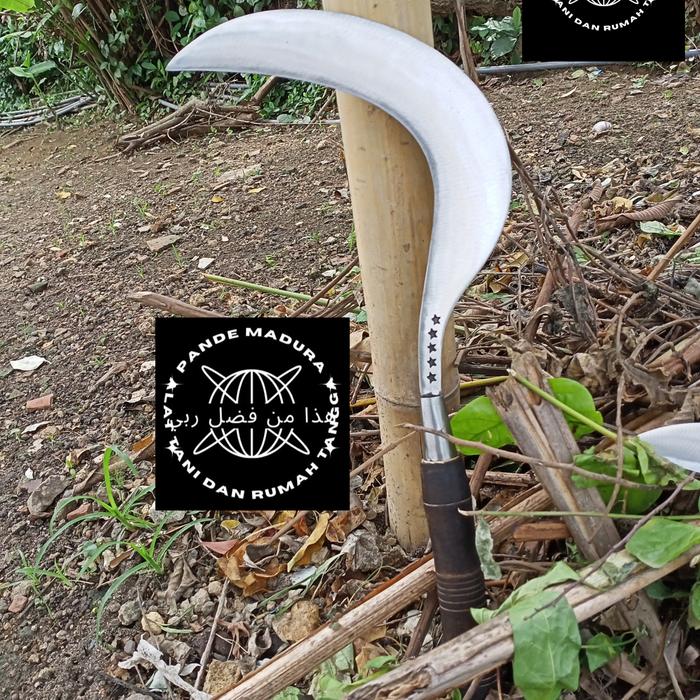 Jual arit rumput baja per super tajam bintang 5 pande madura/sabit ...