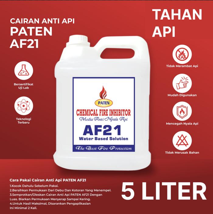 Jual Cairan Anti Api Paten AF21 ! Kemasan 5 Liter! - Kota Tangerang ...