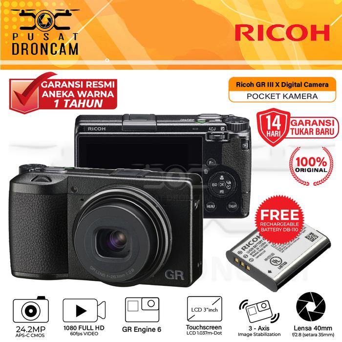 Jual Ricoh Gr Iiix Digital Camera Ricoh Gr Iii X Griii X Griiix Original Di Seller Noelle ...