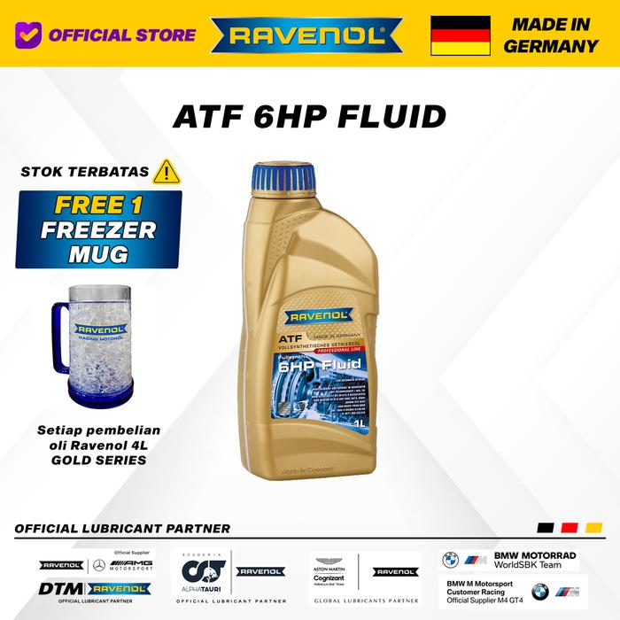 Jual OLI RAVENOL ATF 6 HP FLUID 1 LITERAN "MADE IN GERMANY" - Kab ...