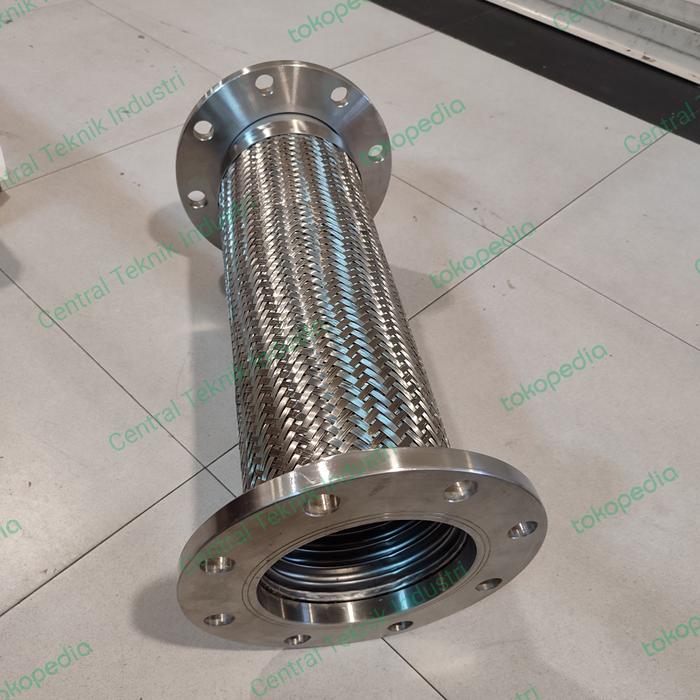 Jual Flexible Hose Stainless Steel 304 Flange Jis 10k/DN125/ 5"inch ...
