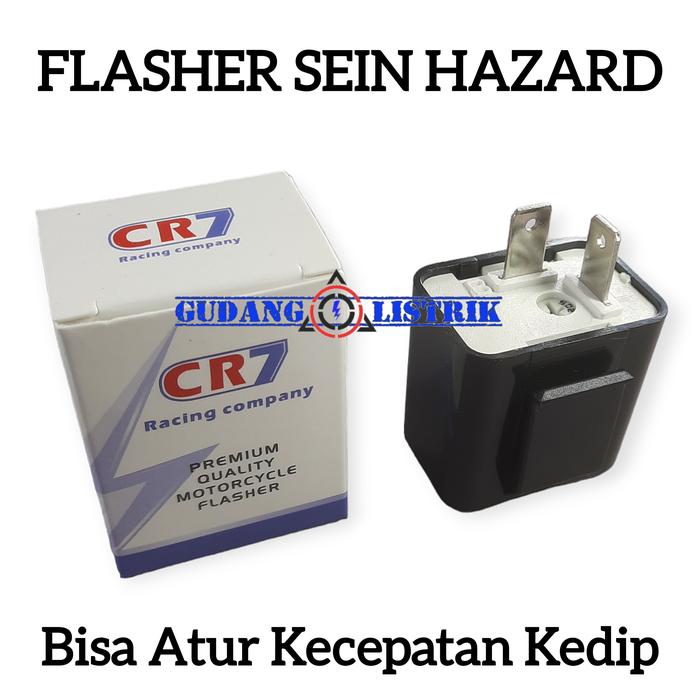 Jual CR7 Flasher Sein Hazard Led Potensio Bisa Atur Cepat Lambat Kedip ...