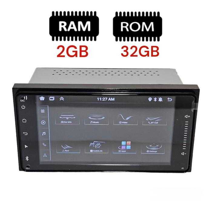 Jual Head Unit Android 7 inch DHD untuk Sigra Calya Avanza Innova soket ...