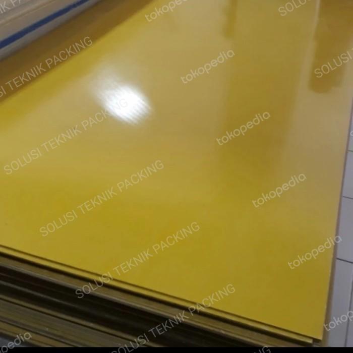 Jual Resin Kuning 5mm x 30cm x 30cm/Epoxy Fiber Glass Sheet Lembaran ...