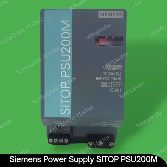 Jual Siemens Power Supply SITOP PSU200M 6EP1334-3BA10 Asli - Kab ...