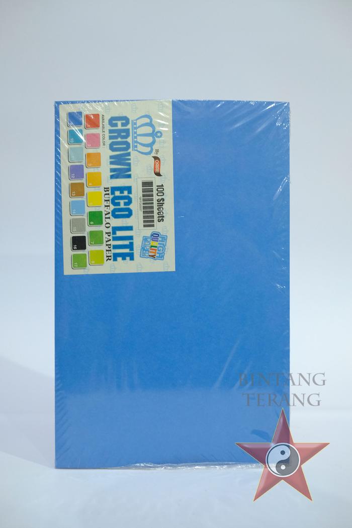 Jual Kertas Buffalo Crown Folio F4 Cover Jilid Sertifikat Manila Warna ...
