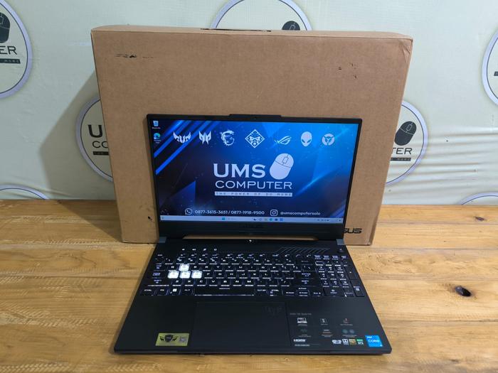 Jual Asus TUF FX507ZC Core i5-12450H Ram 8gb SSD 512gb VGA RTX 3050 4GB ...