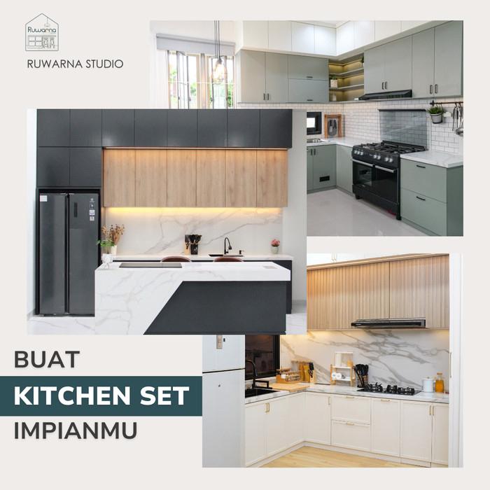 Jual KITCHEN SET MINIMALIS MODERN MULTIPLEX CUSTOM - HPL, PVC - Kota ...