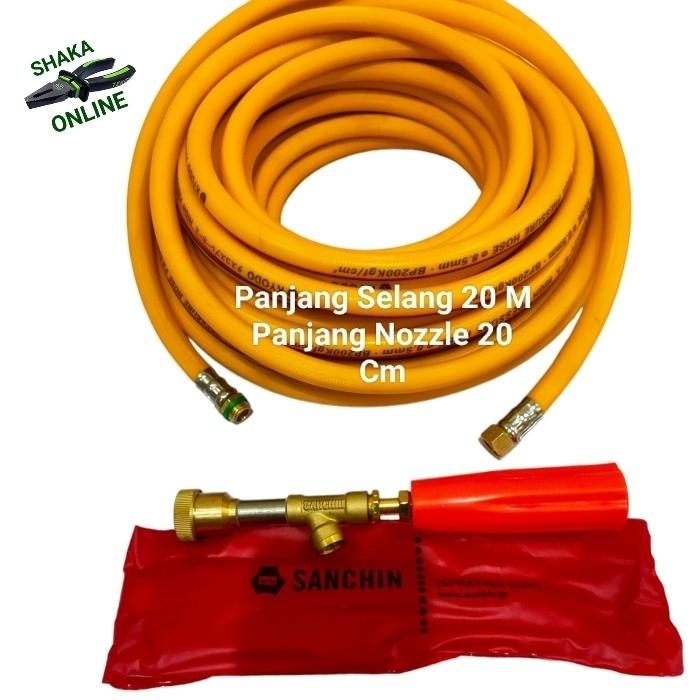 Jual Selang Steam Mobil Paket 20M - Selang Steam Set KYODO Gagang ...