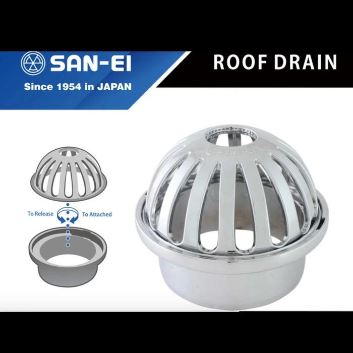 Jual ROOF DRAIN 3 INCH SANEI H01P PENUTUP SALURAN AIR SANEI ROOF DRAIN SANE - Jakarta Barat ...