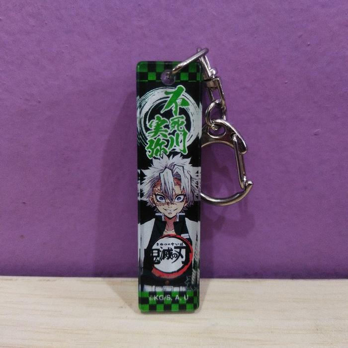 Jual Demon Slayer Acrylic Stick Keychain Sanemi Kimetsu no figure dxf ...