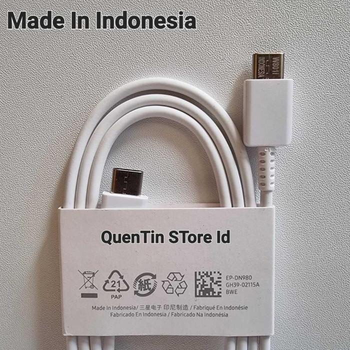 Jual SDA Kabel Data C To C Samsung A33/A34/A53/A54/A73 Original 100% ...