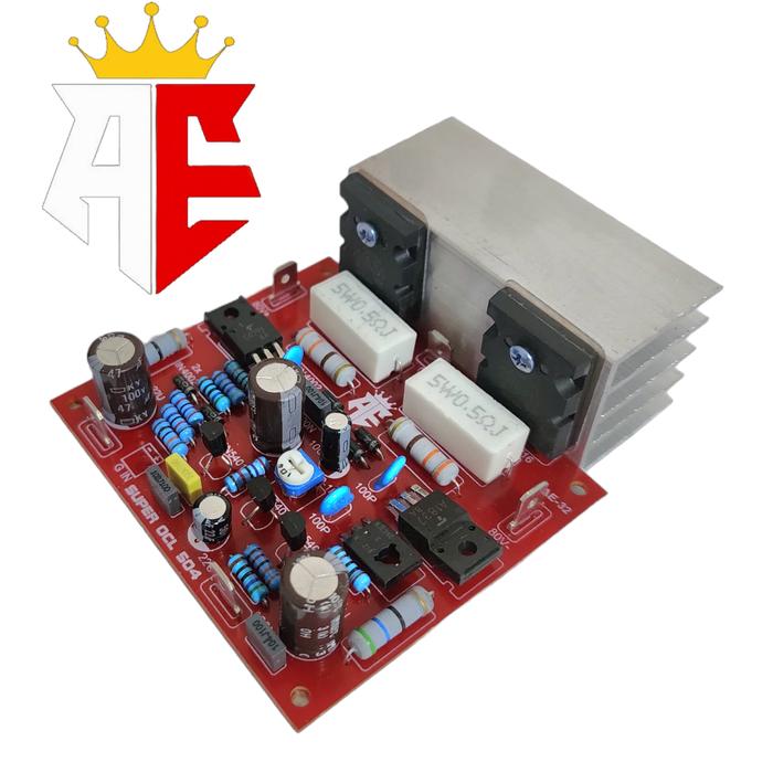 Jual Kit Power Amplifier SOCL 504 Mono Plus Transistor AE-32 - Kota Bandung - Azka Electronic ...